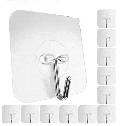 Loopunk 48 Pack wall hooks for hanging heavy-duty hooks, self-adhesive ...