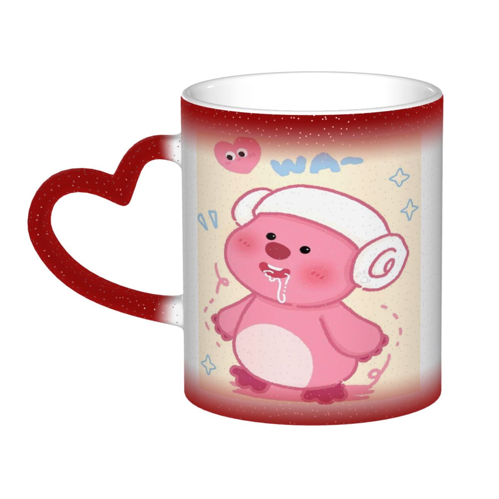 Loopy Mugs Color Changing Cup With Picture Heat Sensitive Cup Gift New ...