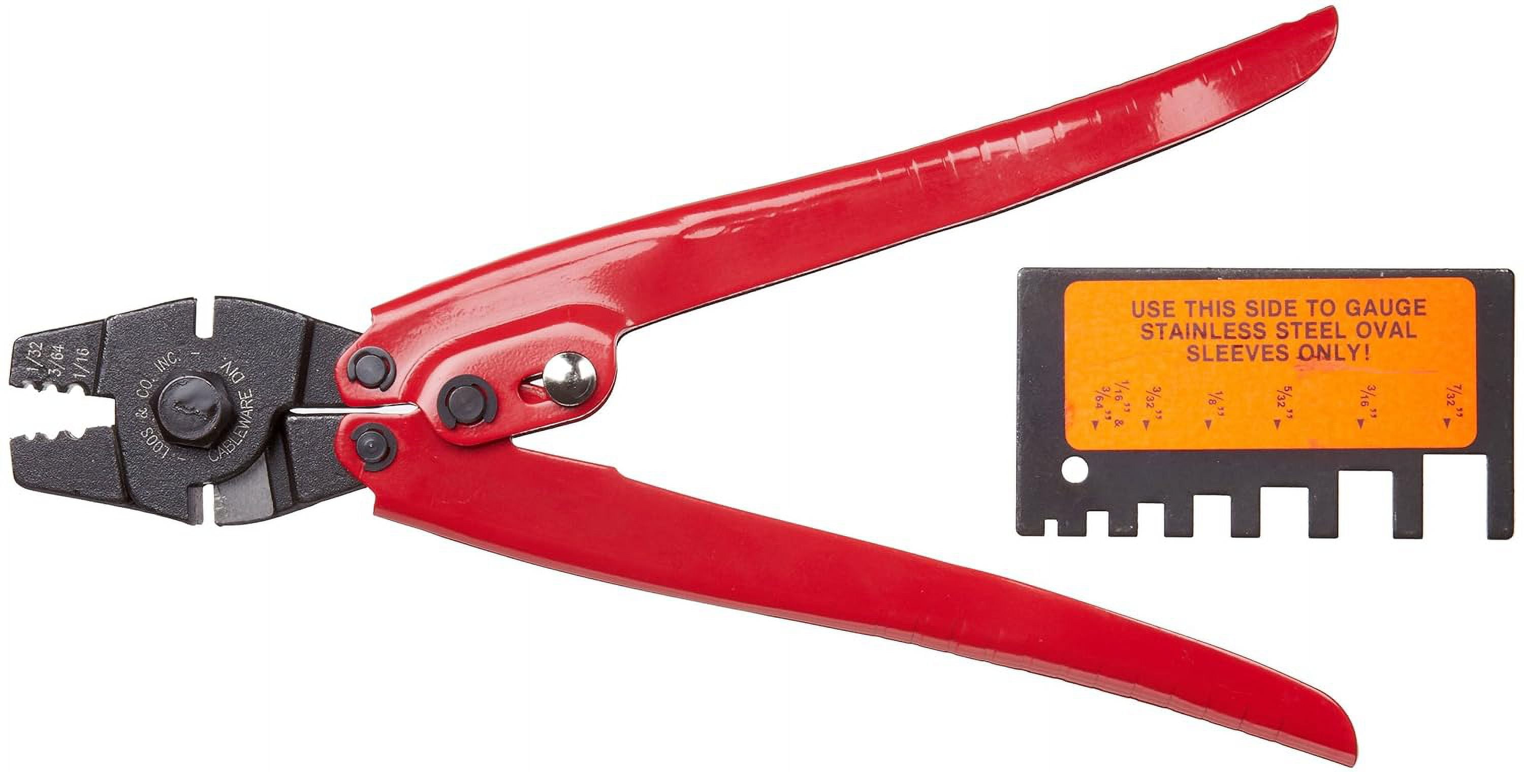 Loos Cableware 000-WCI Compact Hand Swager - Walmart.com