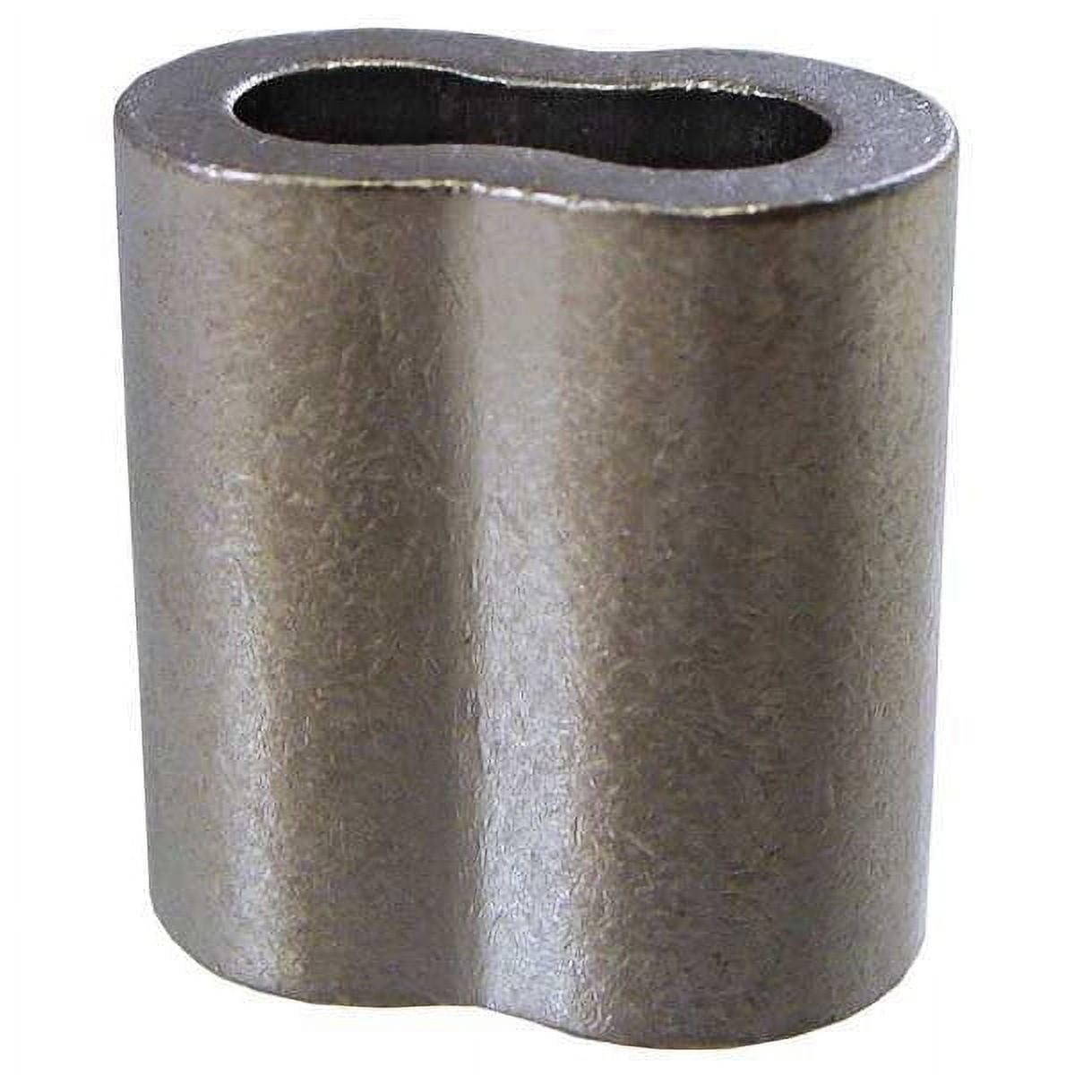 Loos Wire Rope Oval Sleeve,1/8 in,Copper SL2-4TP - Walmart.com