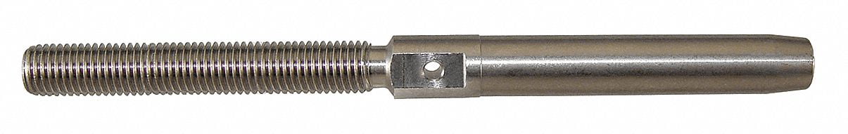 Loos Wire Rope Stud,1/4"-28 RH Thread,1/8 in MS21259-4RH - Walmart.com