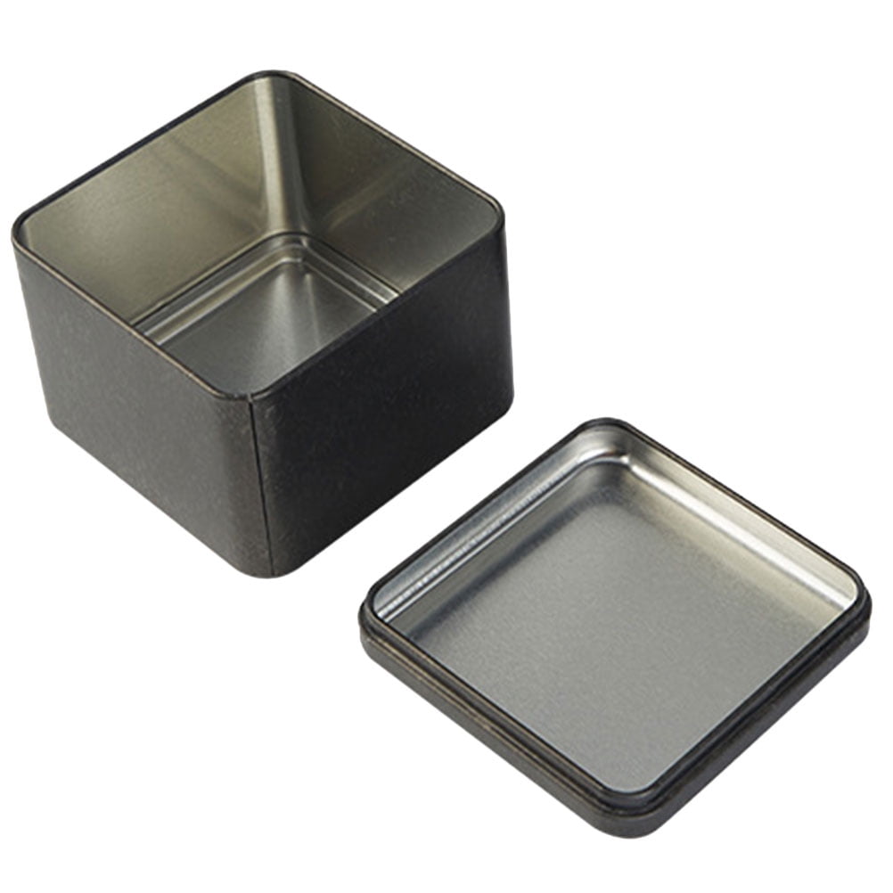 Loose Coffee Bean Cans Iron Bead Containers with Lids Tinplate Storage ...