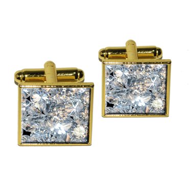 Cute Kawaii Rainbow Unicorn Chibi Round Cufflink Set Silver Color ...