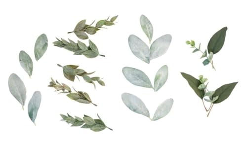 Loose Faux Greenery Bundle | Toss Petal Leaves | Table Styling Leaves ...