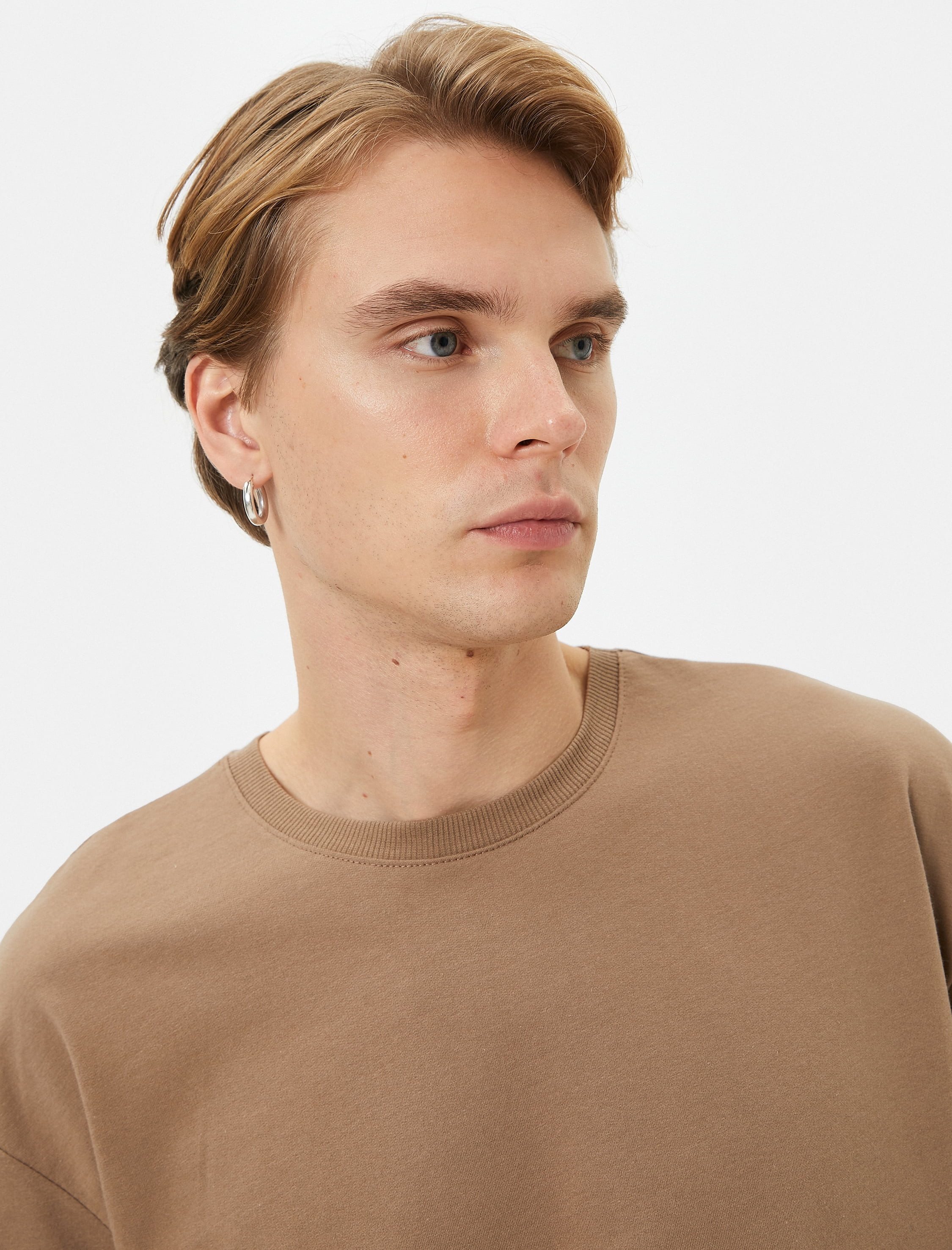 Loose Fit Oversized Basic T-Shirt - Walmart.com
