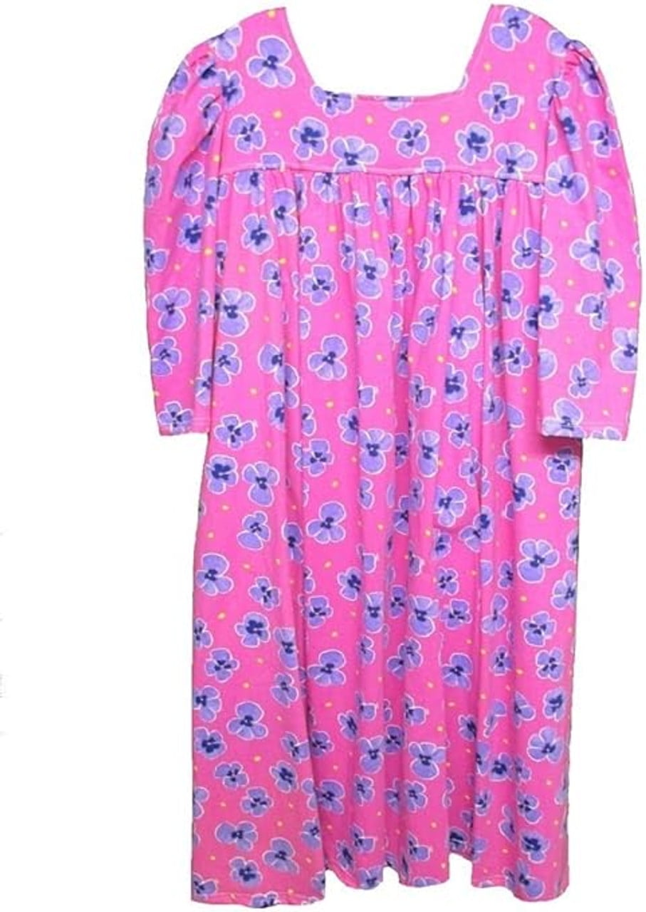 Loose Float Style Gathered Dress-One Size Fits All I ASSORTED PRINTS ...