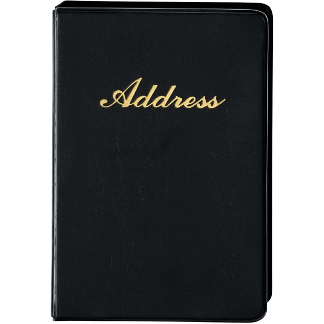 Leather Loose-Leaf Address Book: Ultimate Compact Size Organizer with ...
