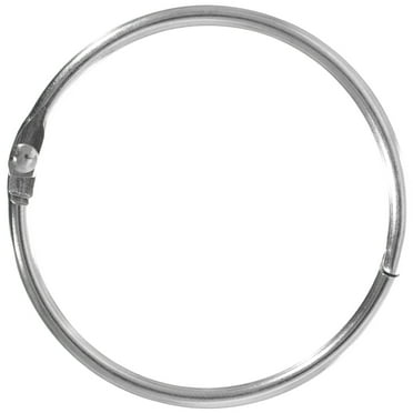 Tineasur binder rings for diy plastic notebooks simple design 6pcs ...