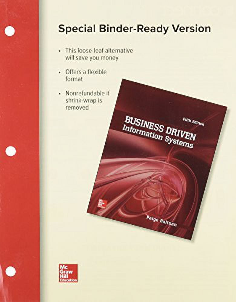 Pre-Owned Loose Leaf Business Driven Information Systems Paperback ...