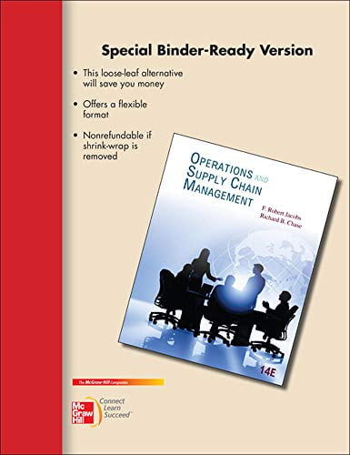 Pre-Owned Loose-Leaf Operations and Supply Chain Management 14e ...