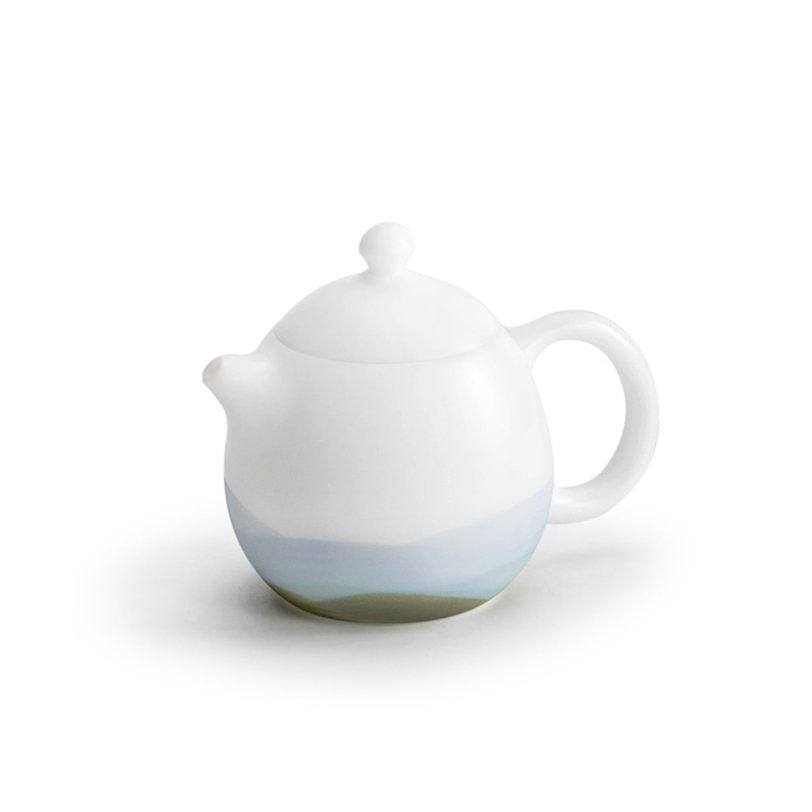Loose Leaf Teapot Ice Jade Porcelain Teapot Filter Single Pot Chinese ...