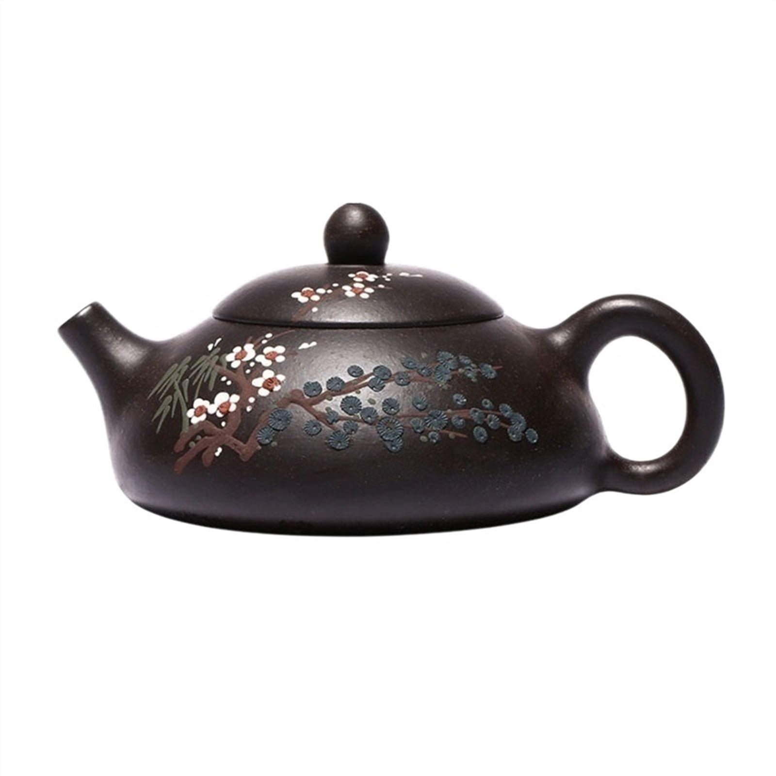 Loose Leaf Teapot Yixing Purple Clay Teapot Famous Handmade Ball Hole ...