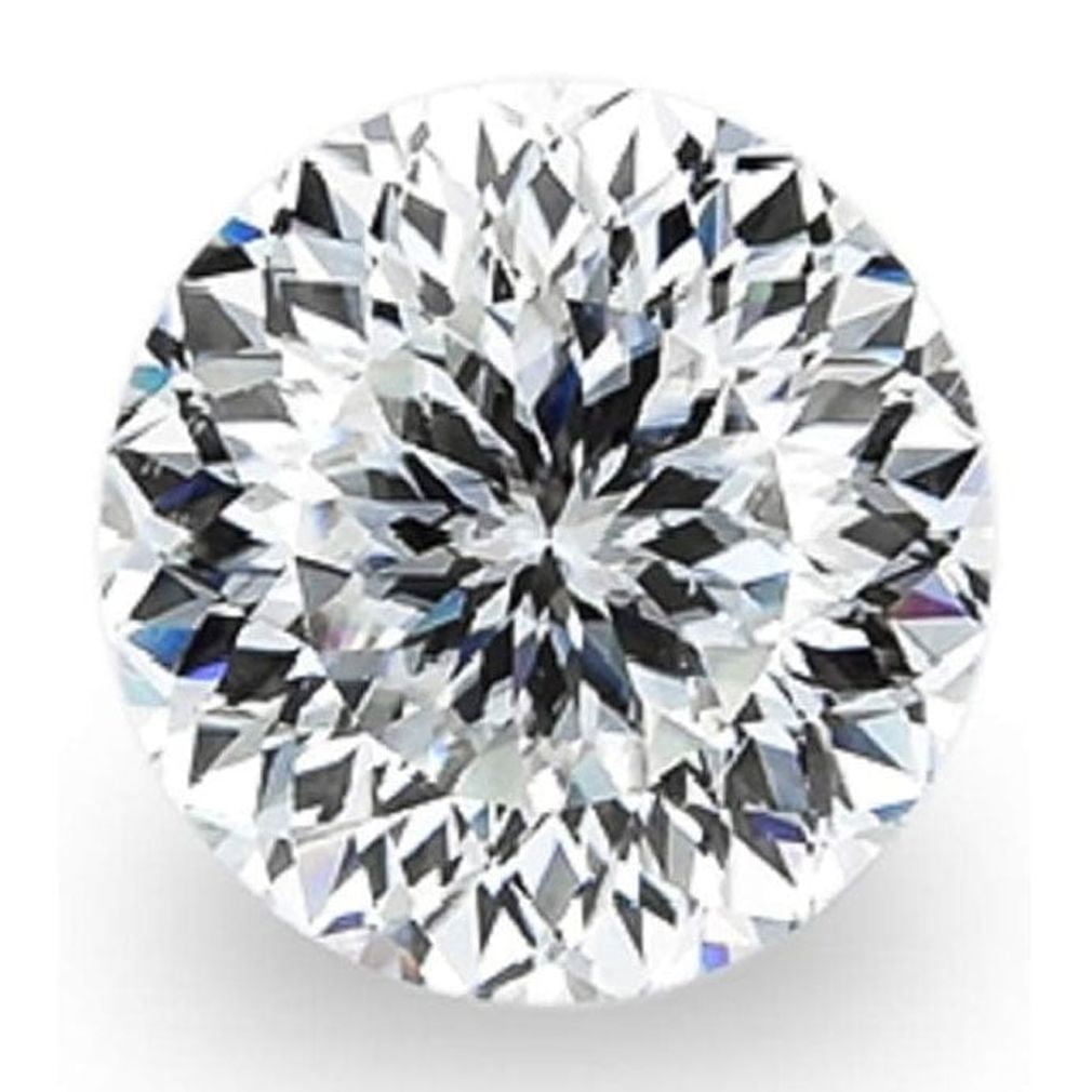 Loose Moissanite Stone Portuguese Cut Real D White VVS1 100 Faces Cut ...