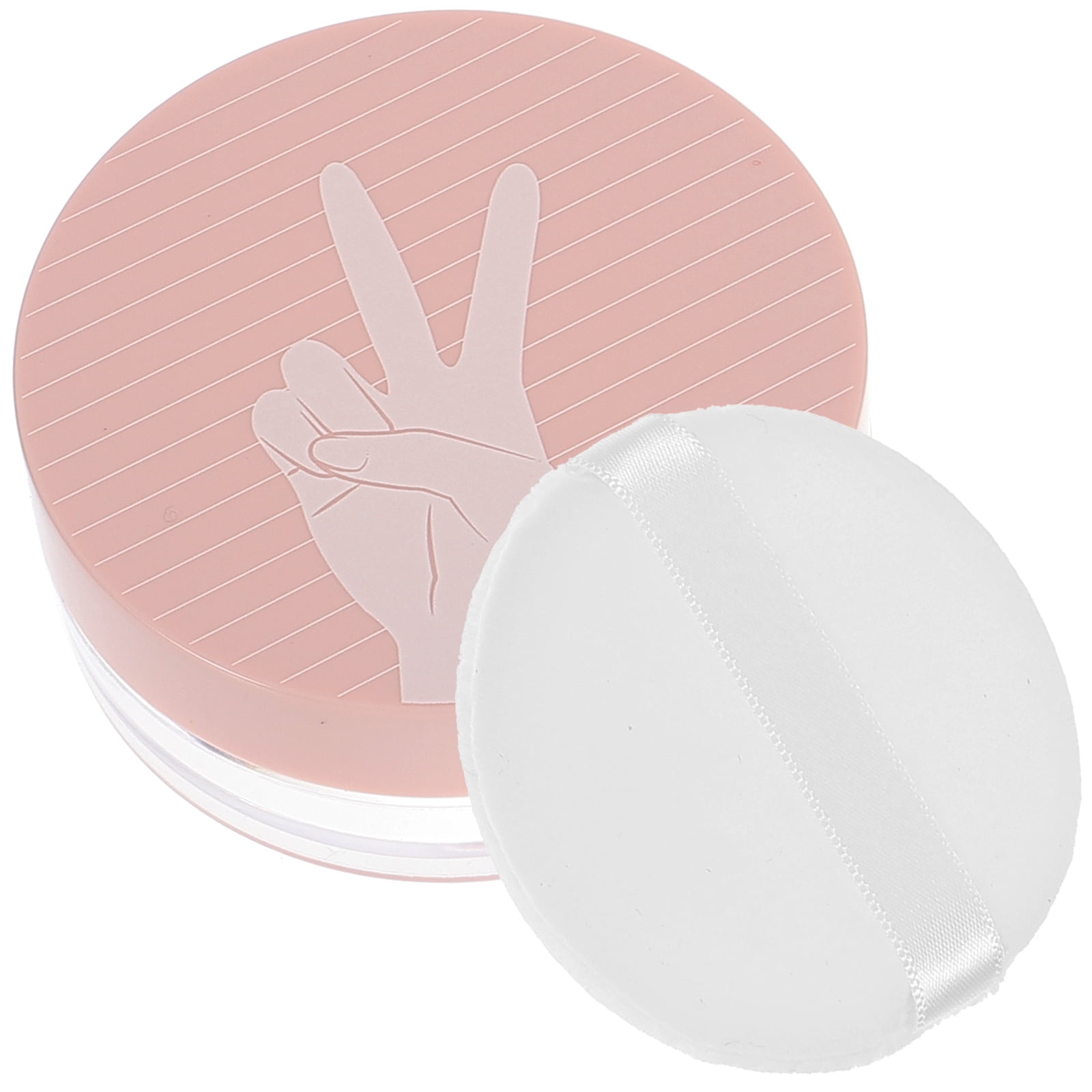 Loose Powder Box Plastic Powder Container Refillable Powder Case Women ...