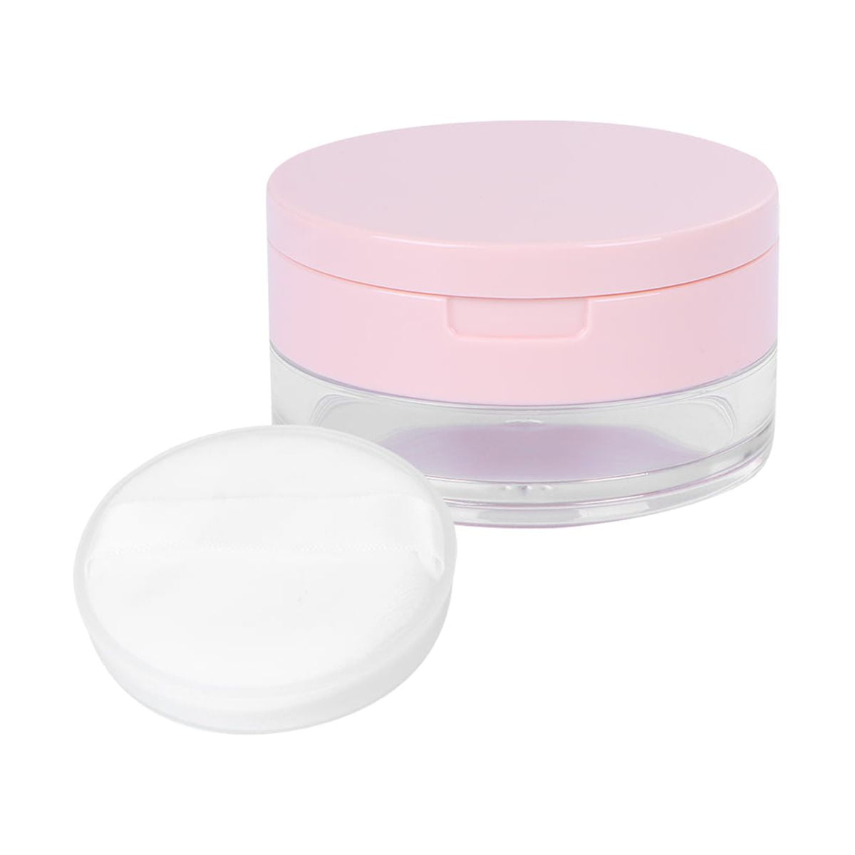 Loose Powder Case Empty Powder Container Blusher Puff Case with Powder ...