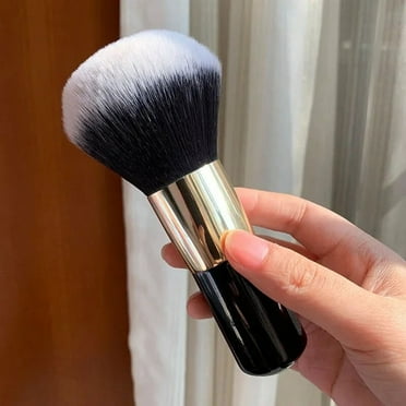 Single Large Loose Powder Brush Black Big Size Makeup Brushes ...