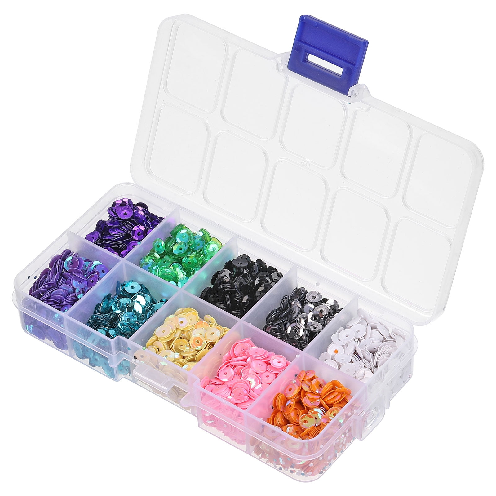 Loose Sequins 5MM Iridescent Sequins for Jewelry Making Craft Sewing,10 ...