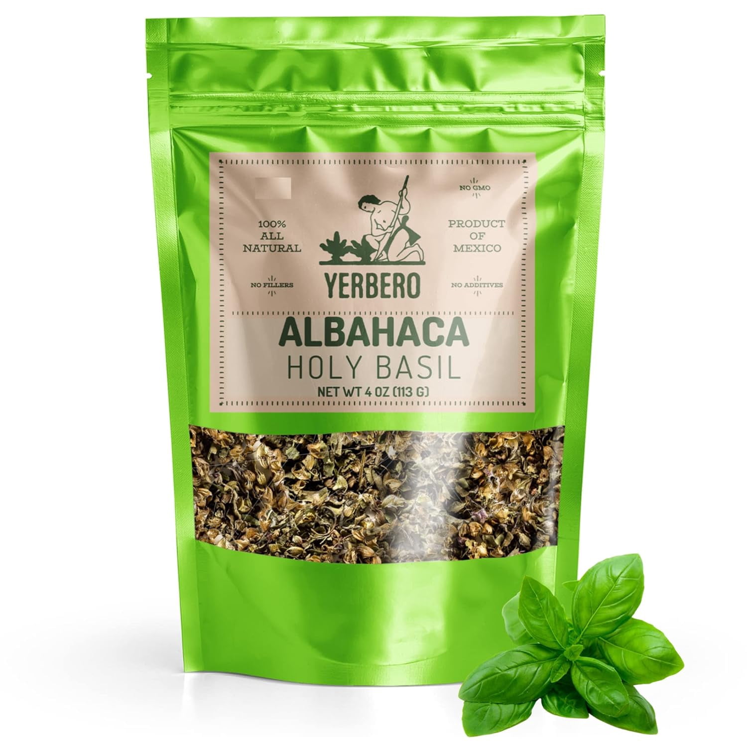 Loose Tea Holy Basil 4 oz (113g) | Albahaca Te | Aromatic, Wildcrafted ...