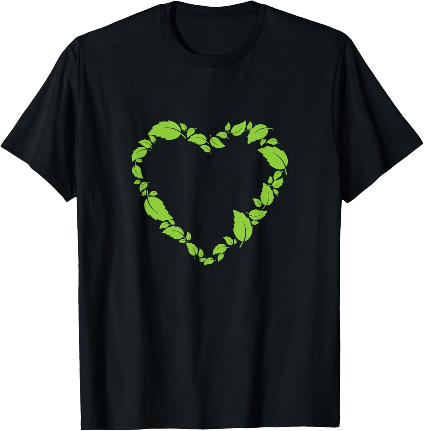 Loose Tea Leaves in the Shape of a Heart T-Shirt men and women can wear ...