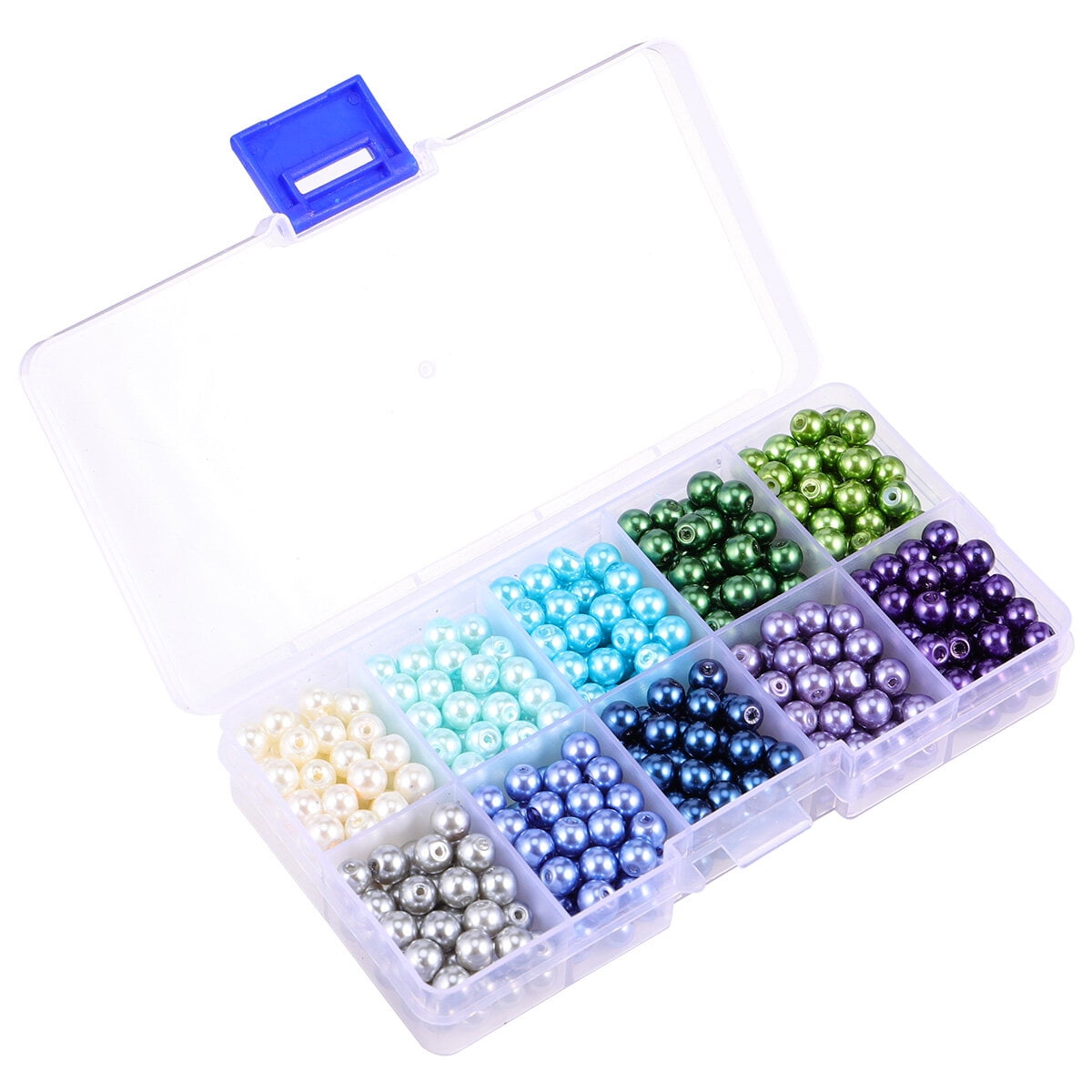 Loose beads 6mm DIY Loose Beads Glass Beads Crafts Beads Accessory DIY ...