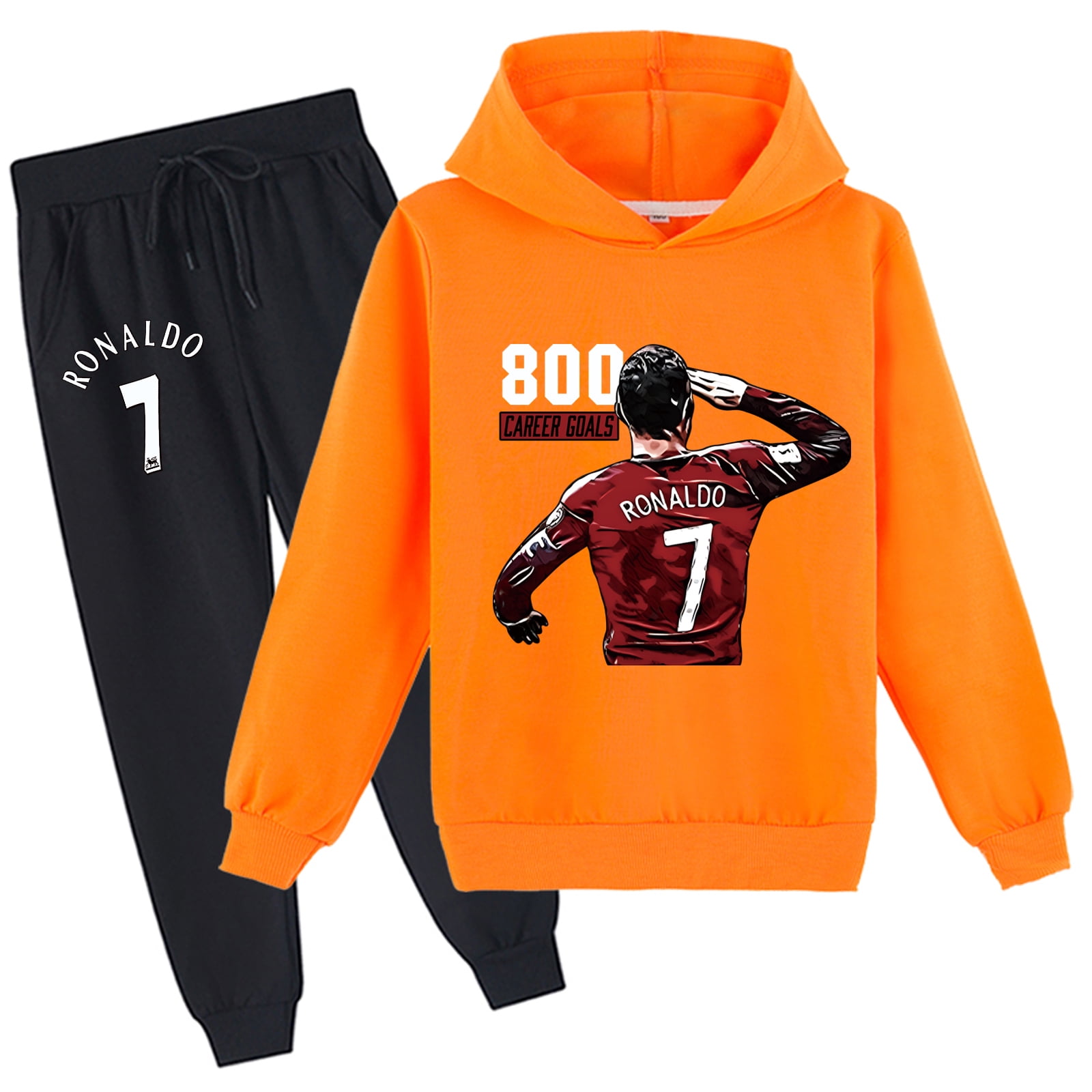 Loose fit hoodie and pants, children's set, Cristiano Ronaldo, 2-piece ...