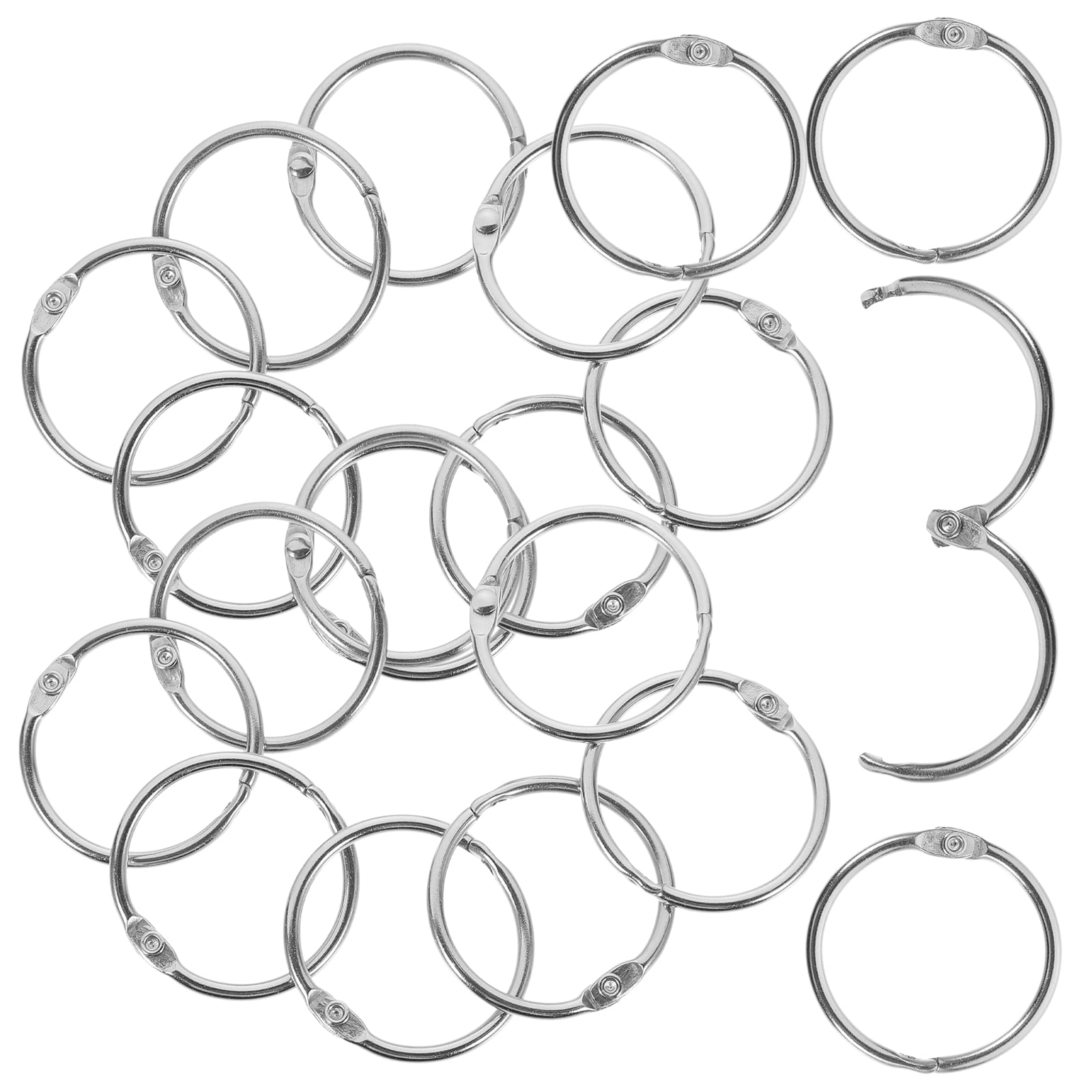 Loose-leaf Buckle Rings Black Notebook Daily Use Binder Multifunction ...