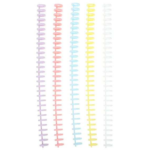 Loose-leaf Coil Clamp Ring Spiral Binding Spines Comb Binder for ...