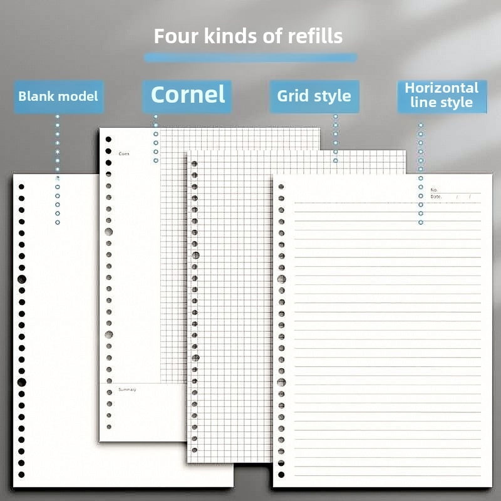 Loose-leaf notebook b5 detachable loose-leaf replacement student ...