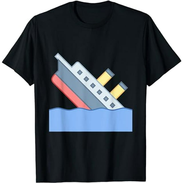 Loose lips sink Sinking Ship Titanic Iceberg Tee T-Shirt - Walmart.com