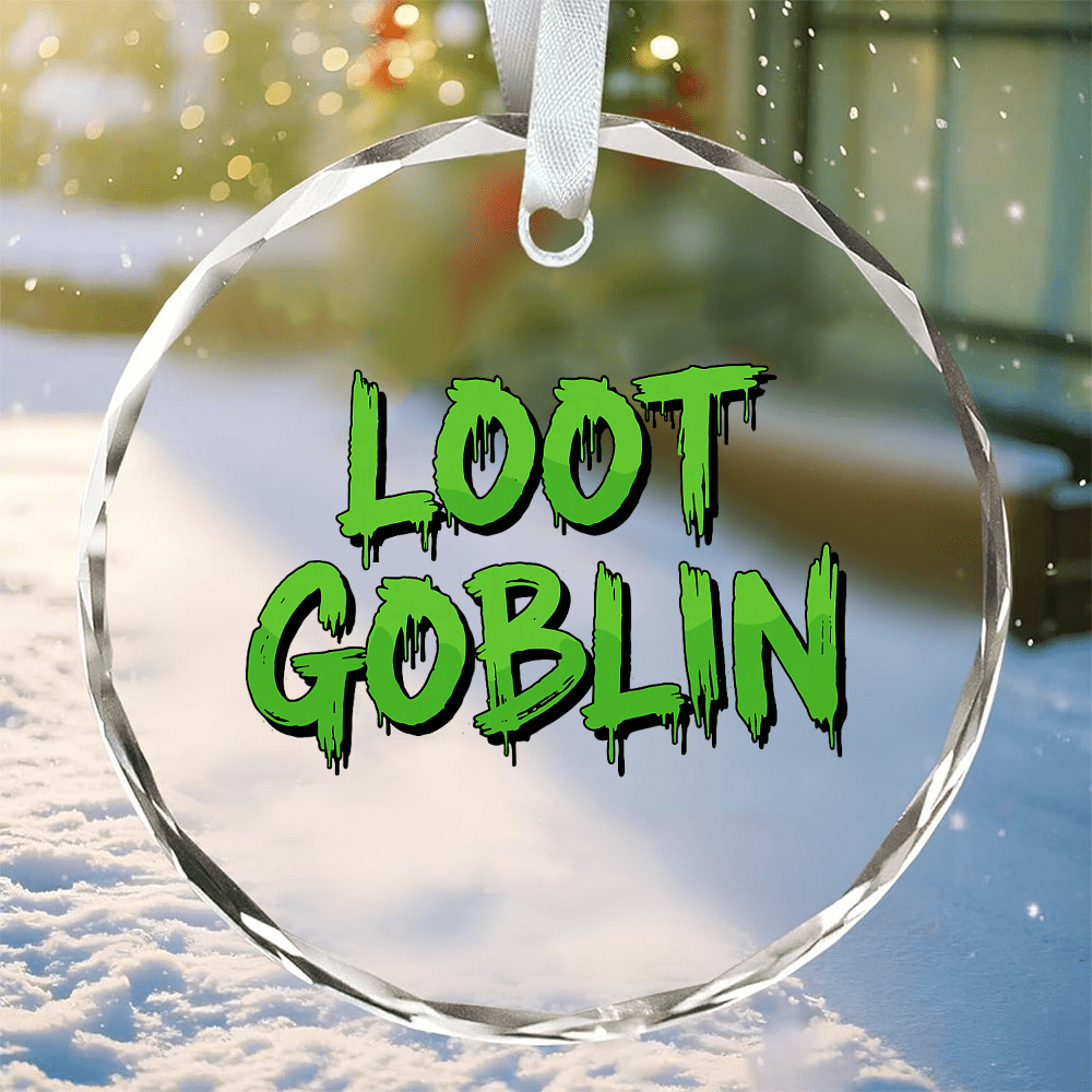 Loot Goblin Mmorpg Fps Rts Strategy Gaming Loot Based Gamer Ornament ...