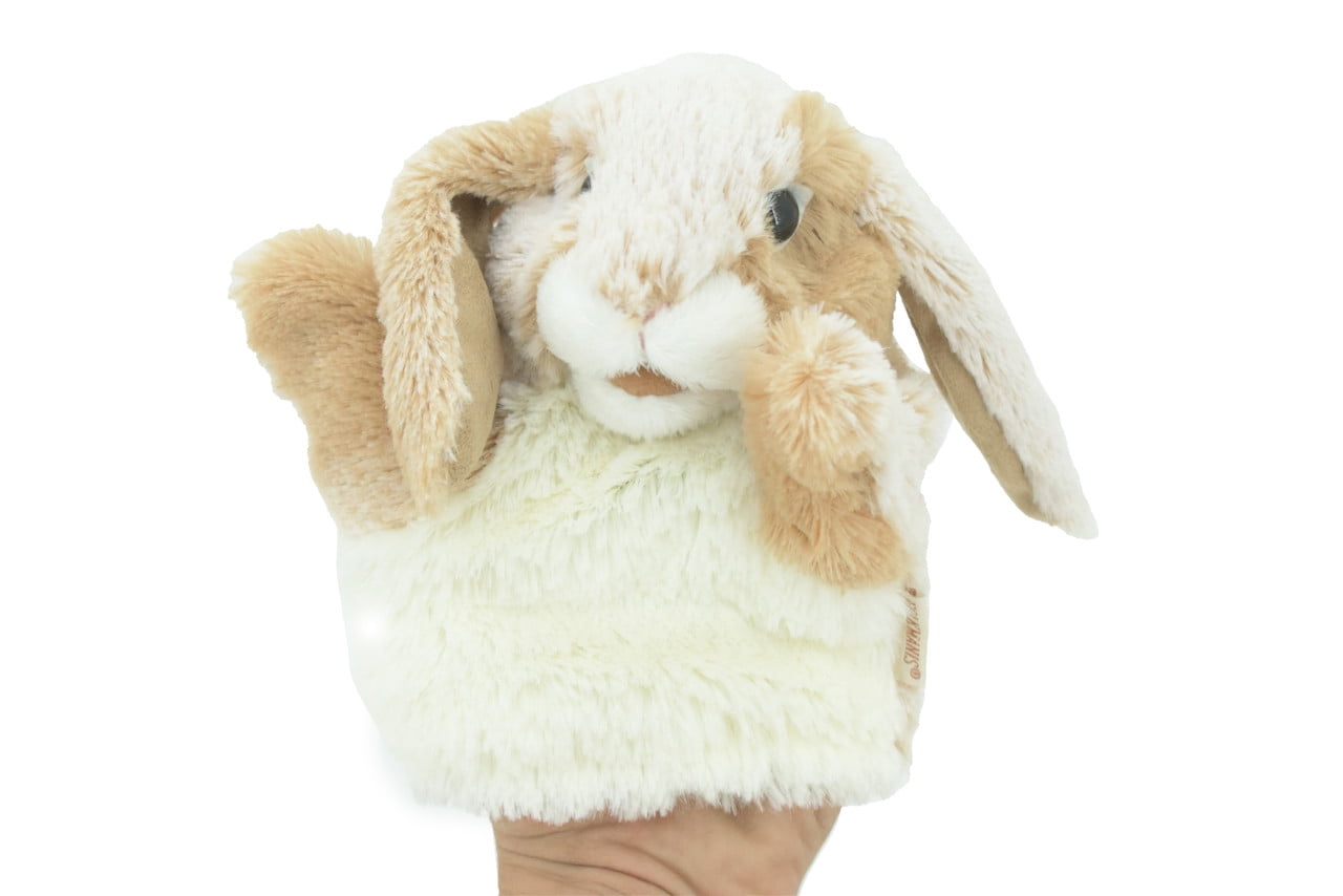 Lop Eared Rabbit Hand Puppet, Very Nice Plush Rabbit, Stuffed Animal ...