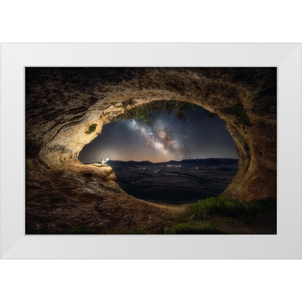 Lopez, Bartolome 18x13 White Modern Wood Framed Museum Art Print Titled ...