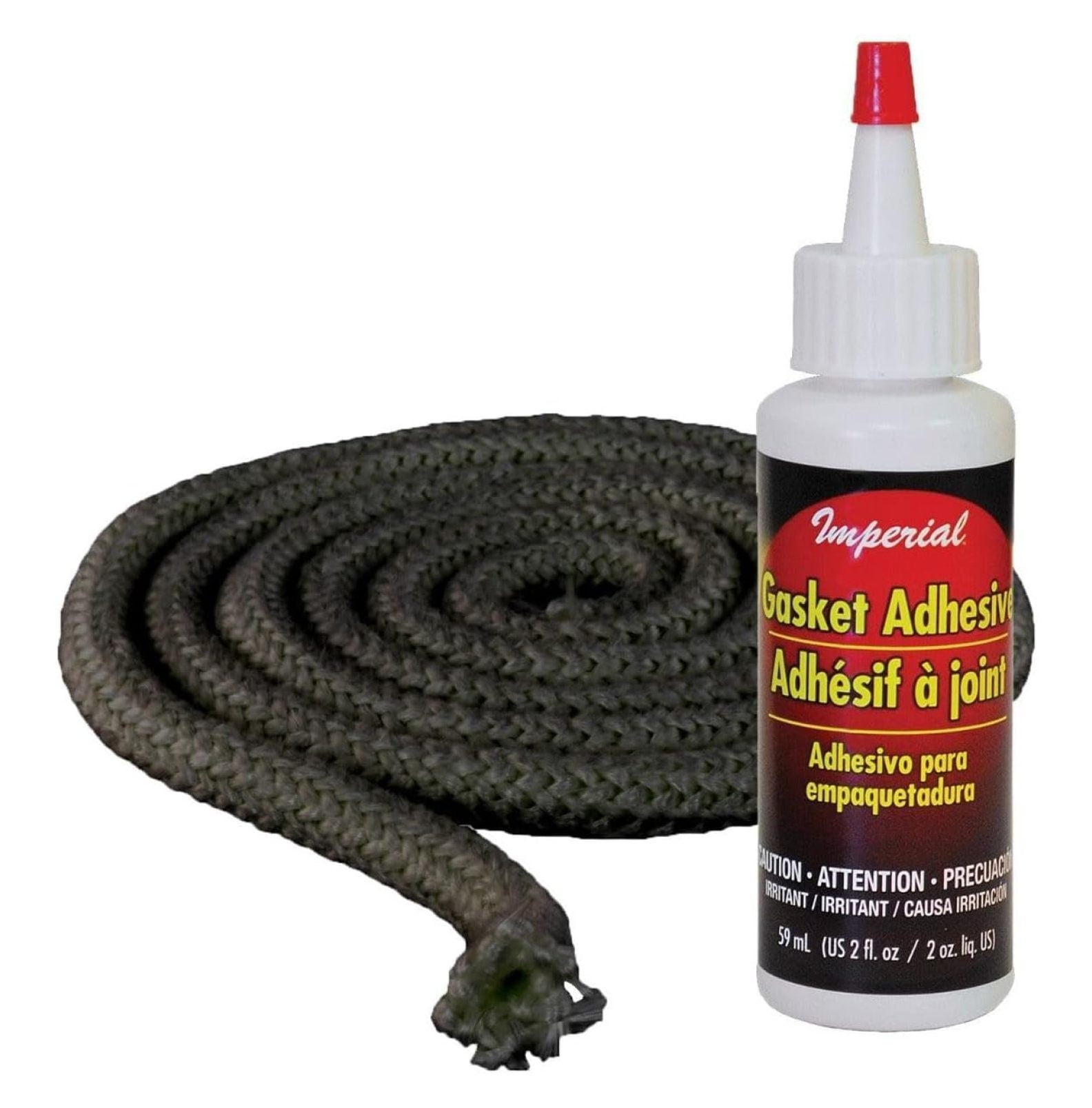 Lopi Door Rope Gasket Kit 1/2in x 7ft (Part# 250-02832) - Walmart.com