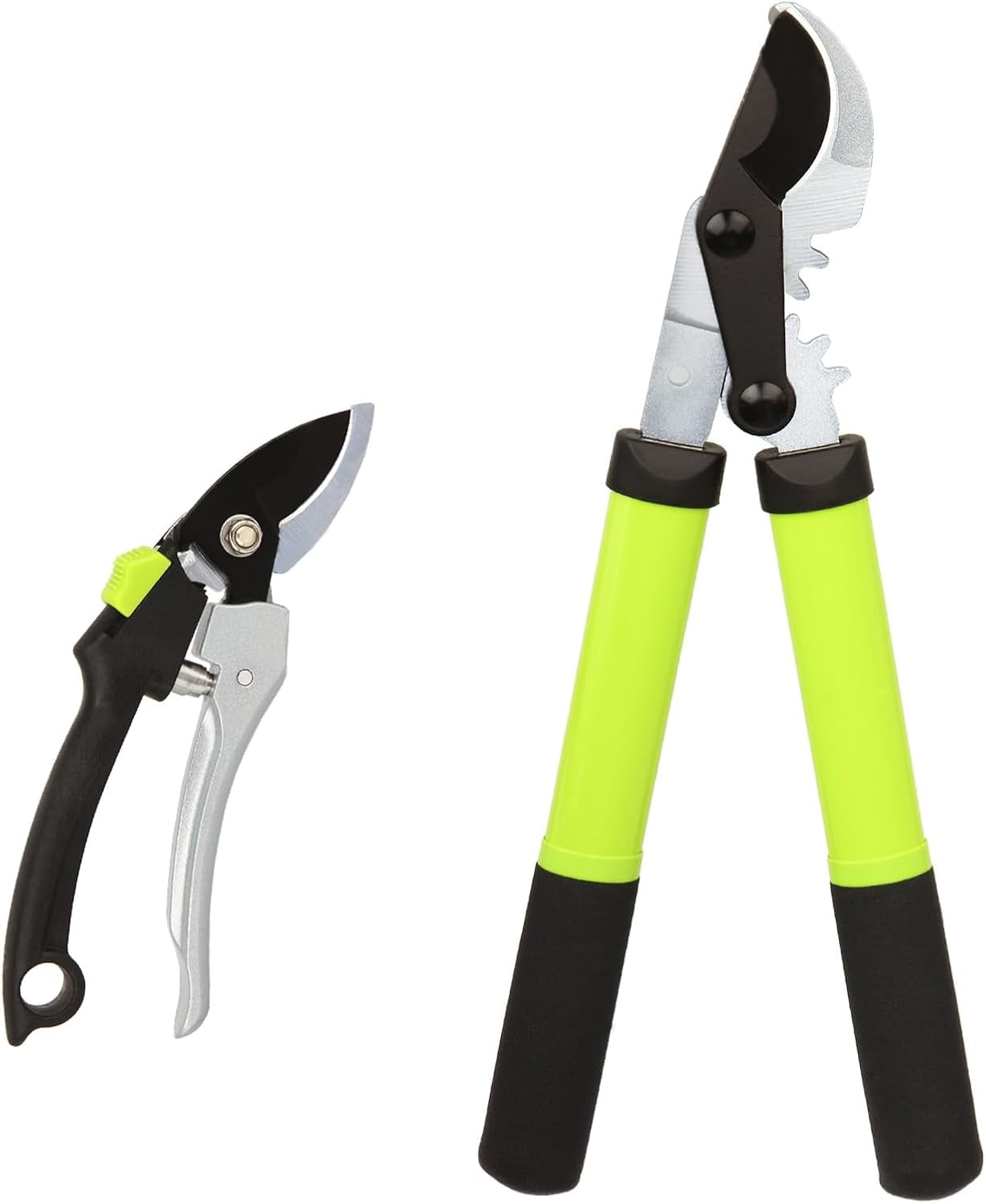 Loppers for Tree Trimming, Heavy Duty Branch Cutter Pruner with Gear ...