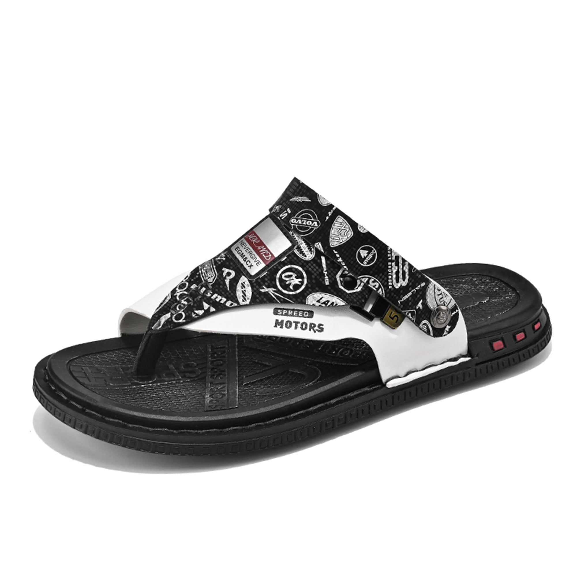 Lopsie Streamnature Mens Leather Sandals Hiking Outdoor Water Beach Sports Mens Sandals For