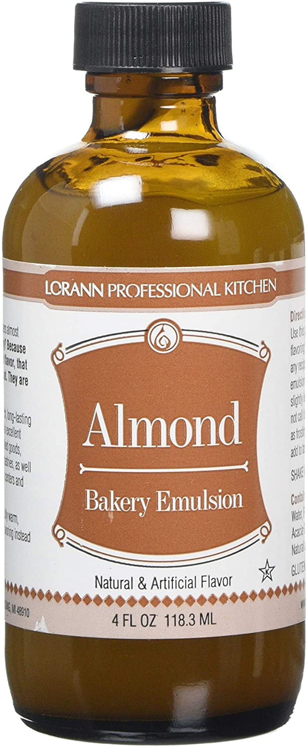 LorAnn Almond Bakery Emulsion, 4 ounce bottle - Walmart.com