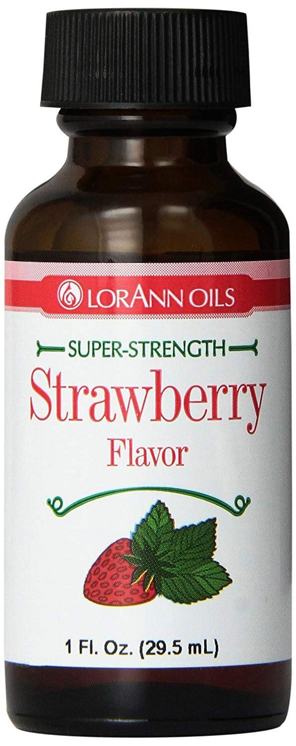 LorAnn Strawberry Flavoring Oil, Artificial Flavors, 1 Ounce Bottles ...
