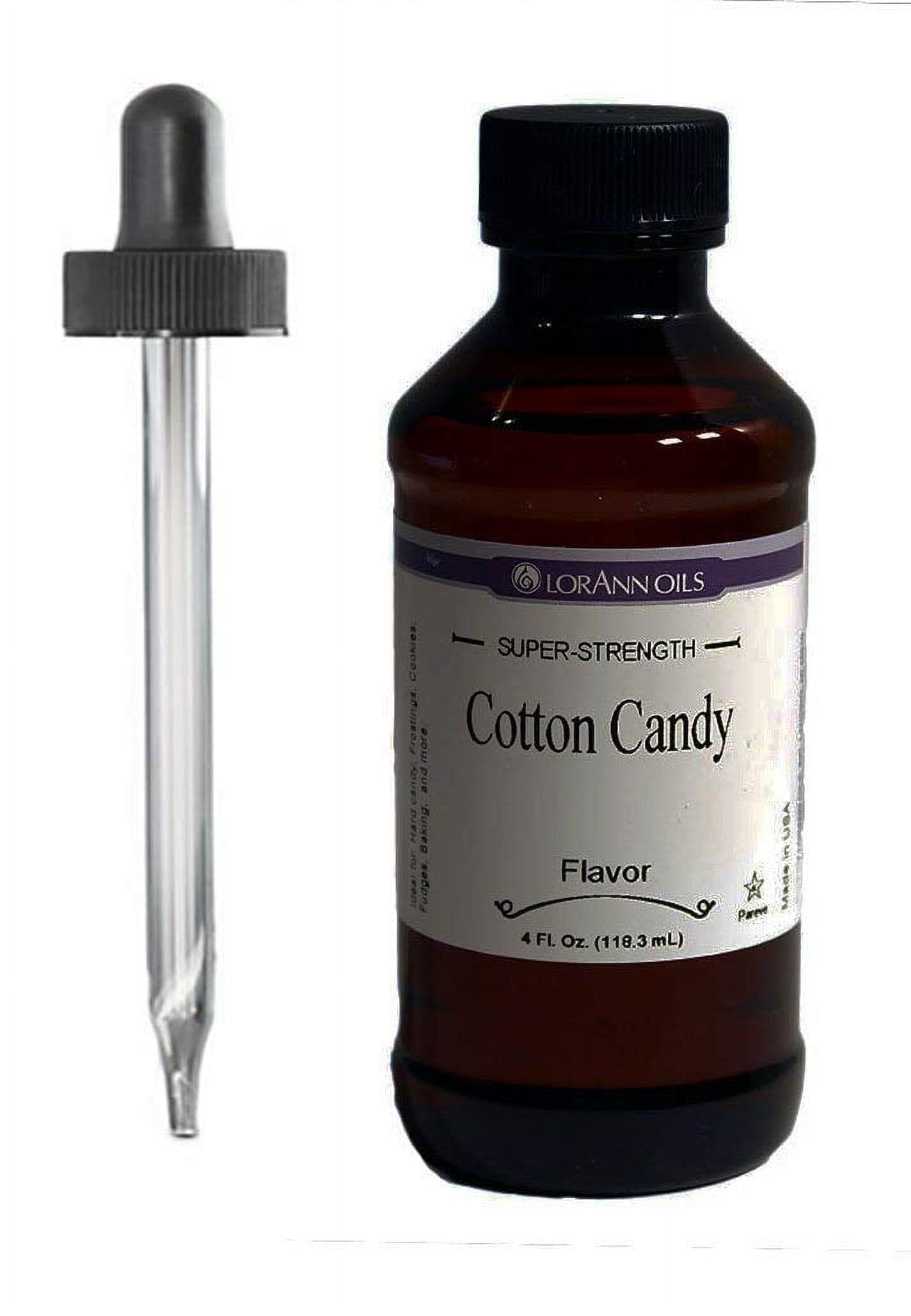 LorAnn Cotton Candy SS Flavor, 4 ounce bottle - Includes a threaded ...