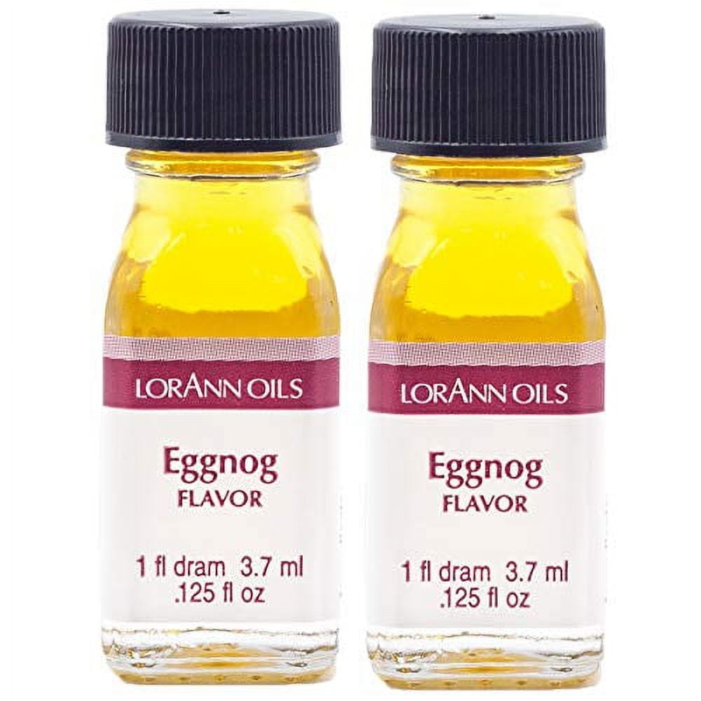 LorAnn Eggnog SS Flavor, 1 dram bottle (.0125 fl oz - 3.7ml - 1 teaspoon) - 2 Pack - Walmart.com