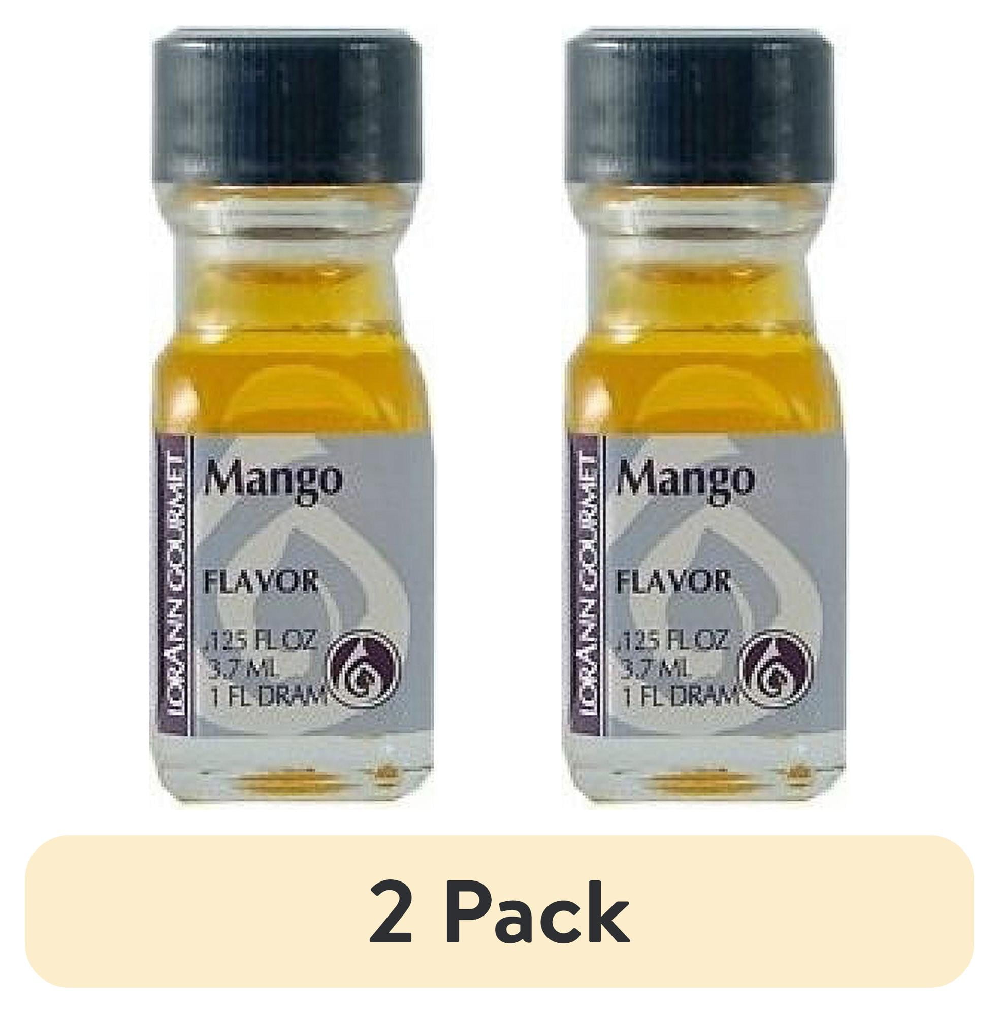 (2 pack) LorAnn Gourmet Liquid Flavoring MANGO - 1 DRAM - Walmart.com