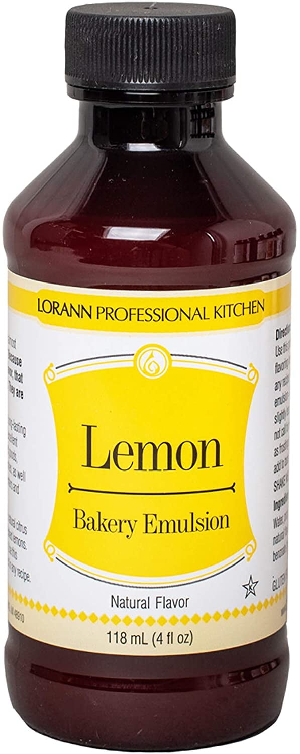 LorAnn Lemon Bakery Emulsion, 4 ounce bottle - Walmart.com