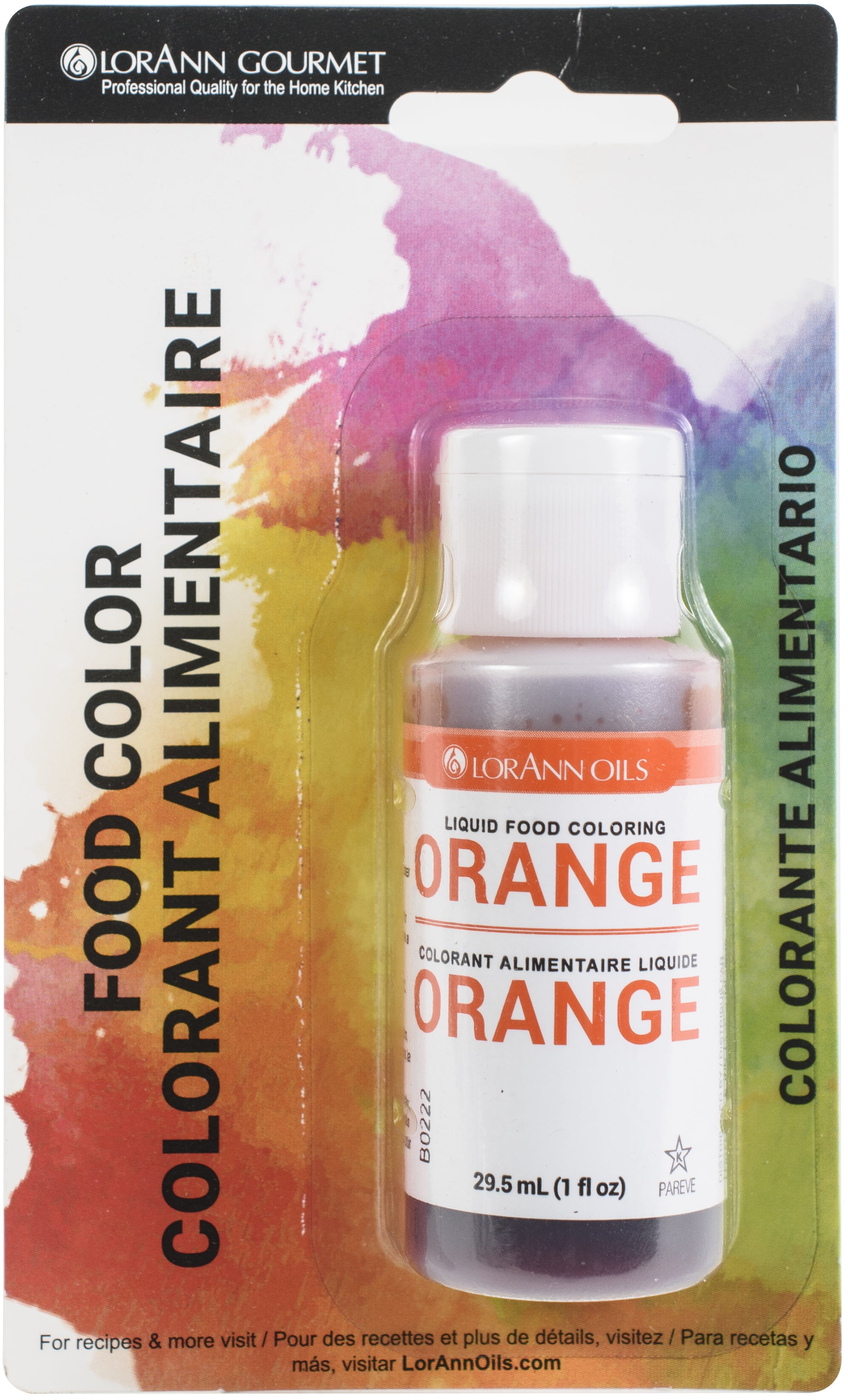 LorAnn Liquid Food Coloring 1oz-Orange - Walmart.com