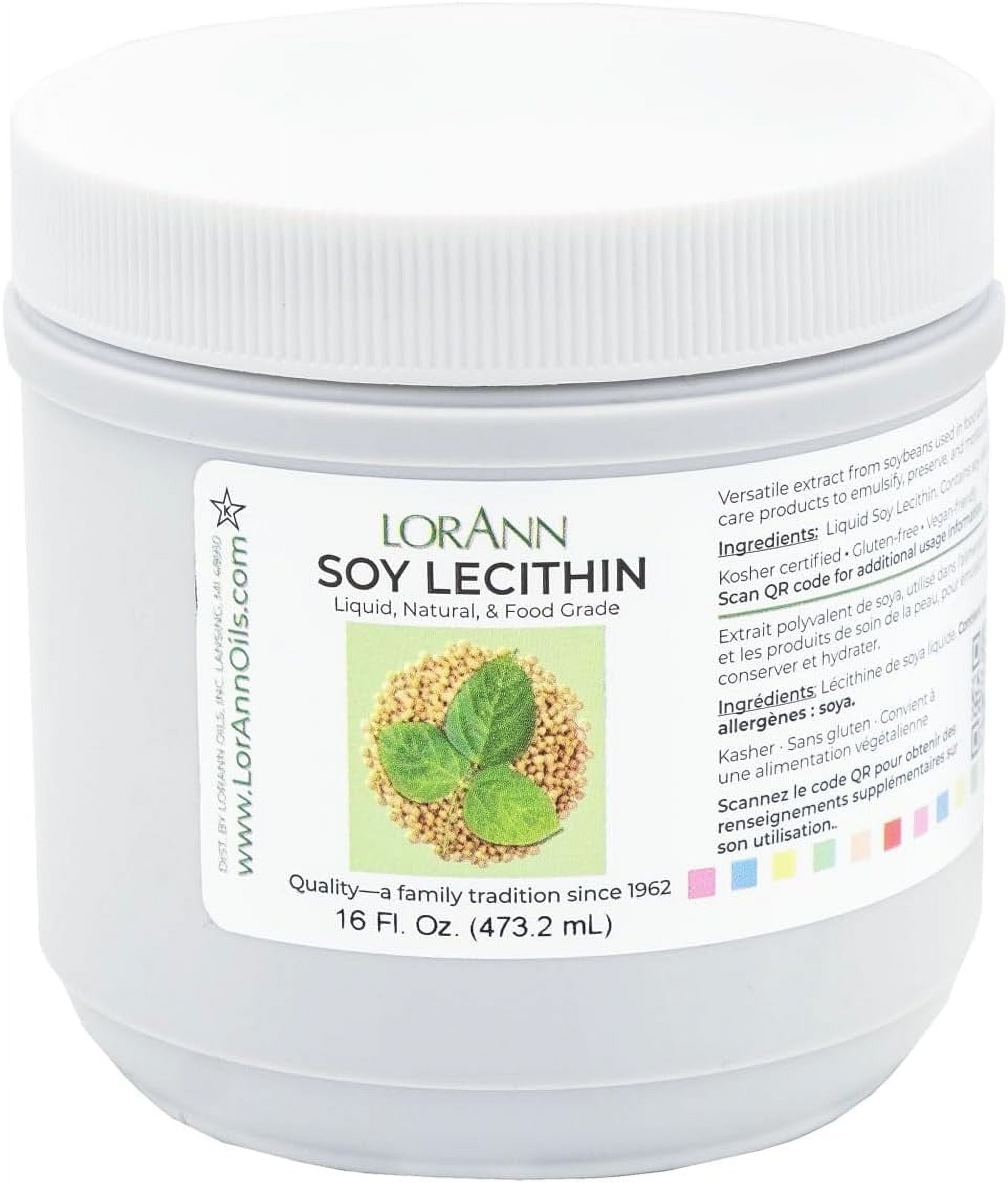 LorAnn Natural Soy Lecithin, 16 oz - Walmart.com