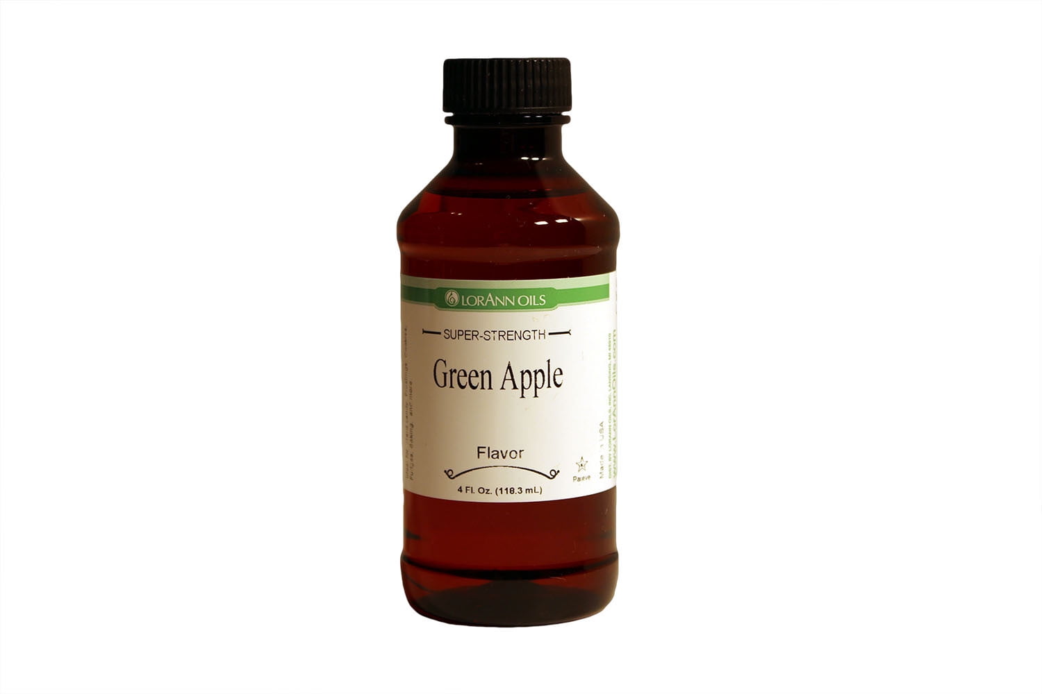 LorAnn Oils Green Apple Flavor Oil for Culinary Excellence, 4oz Bottle ...