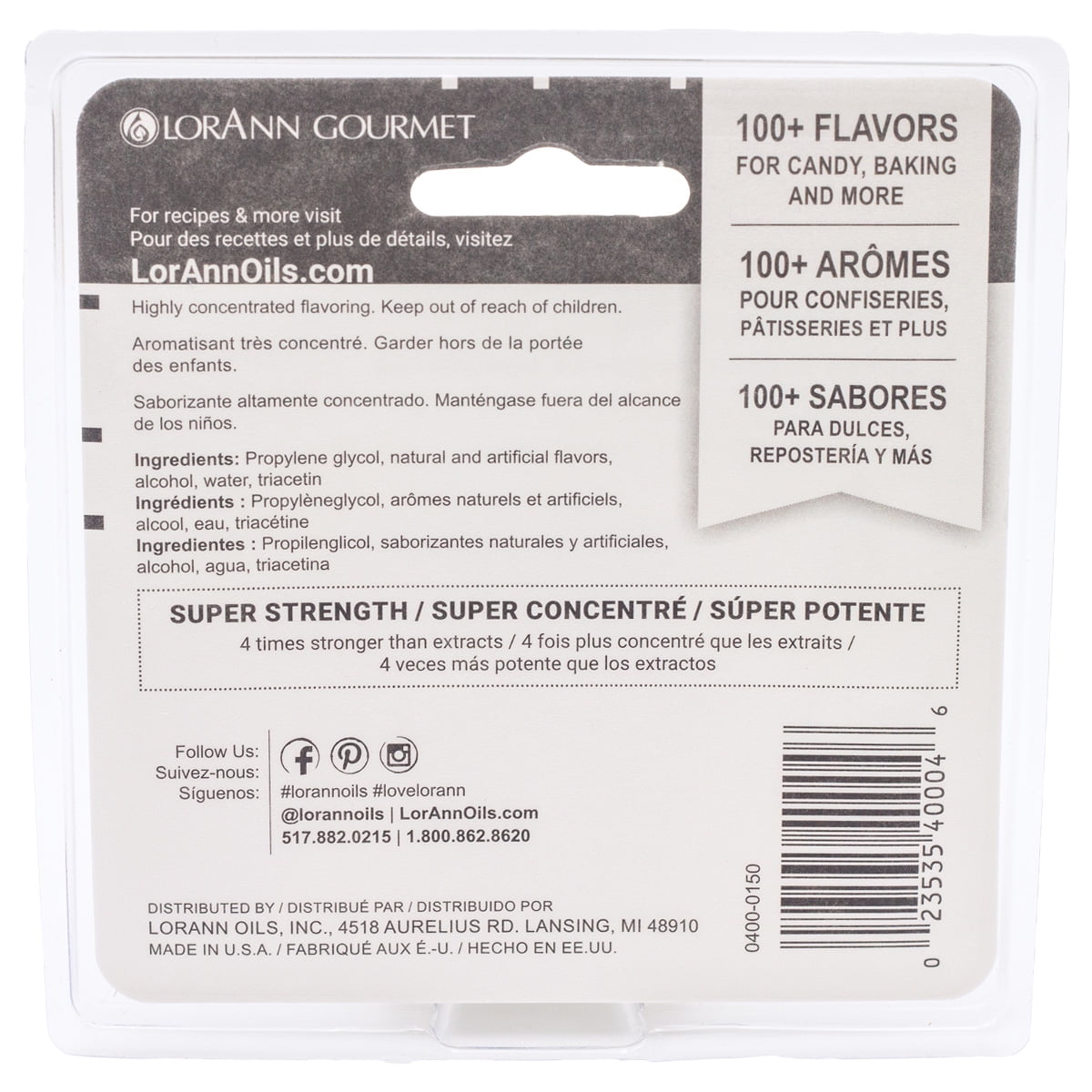 LorAnn Pina Colada Super Strength Flavor,Twin Pack Blistered - Walmart.com