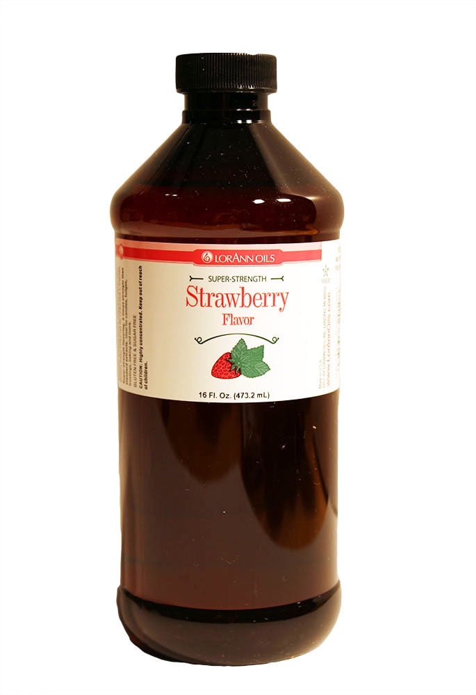 LorAnn Super Strength Strawberry Flavor, 16 ounce bottle - Walmart.com