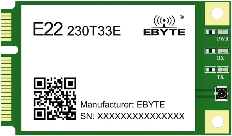 Lora Wireless Module 230MHz E22-230T33E 33dbm 16km Mini Pci-e UART ...