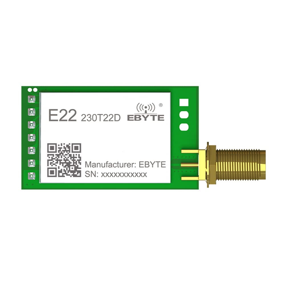 Lora Wireless RF Module 230MHz E22-230T22D Low Power 22dBm 5Km SMA-K RF ...
