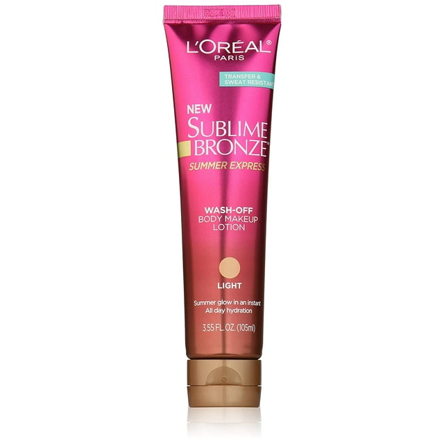 Loral Paris Sublime Bronze Summer Express Body Makeup Lotion, Light, 3. ...
