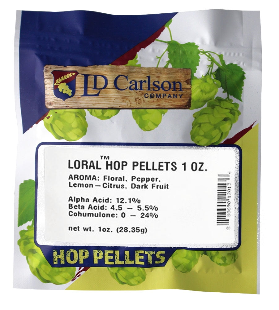 Loral Super Noble Hops 1oz Factory Packed Hbc291 Hop Pellets - Walmart.com